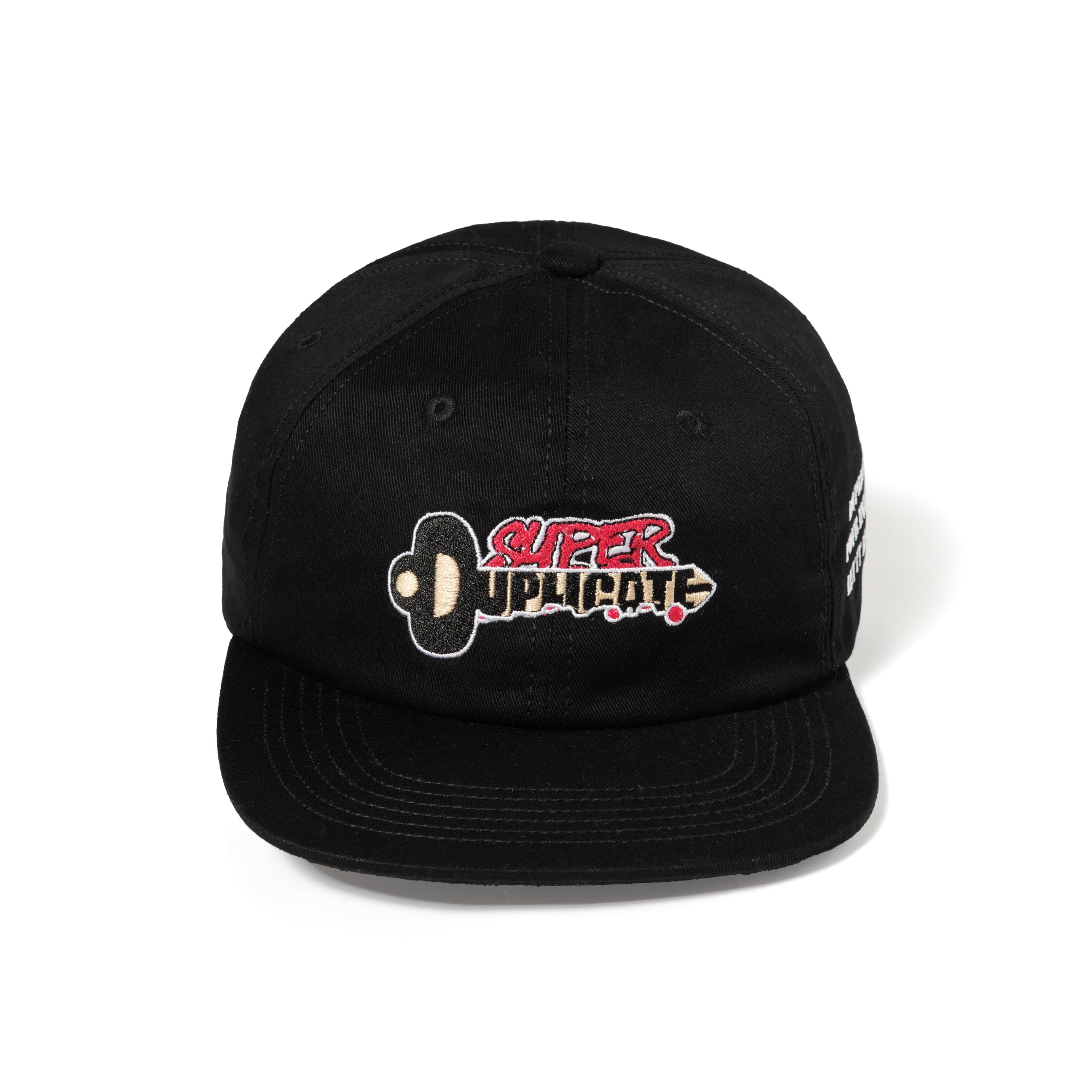 Super Duplicate Core Logo 6 Panel Hat in Black – You Know... Store Jakarta